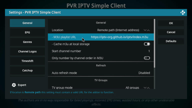 How to Install and Set Up PVR IPTV Simple Client Kodi Addon – Kodi ... How to Install and Set Up PVR IPTV Simple Client Kodi Addon – Kodi ...